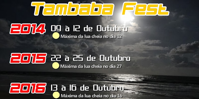 Praia de Tambaba: Tambaba Fest 2014, 2015 e 2016 – Já temos as datas ...