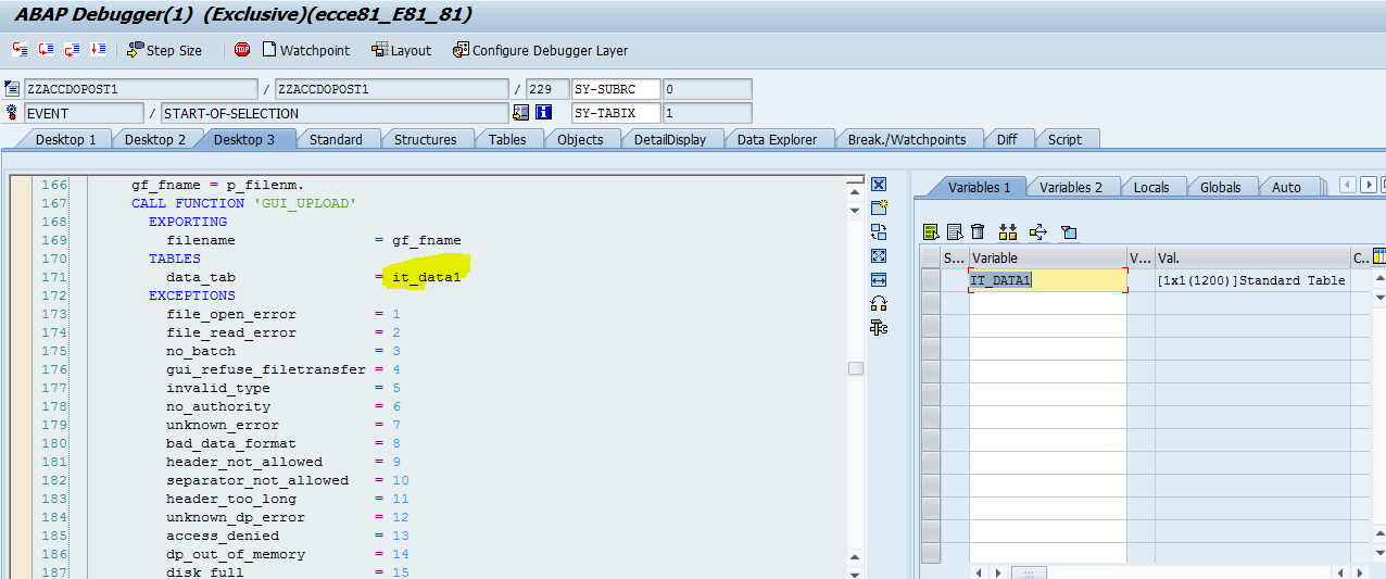 SAP ABAP Central: Posting FI Documents Using Flat File Interface- SAP FI-CO