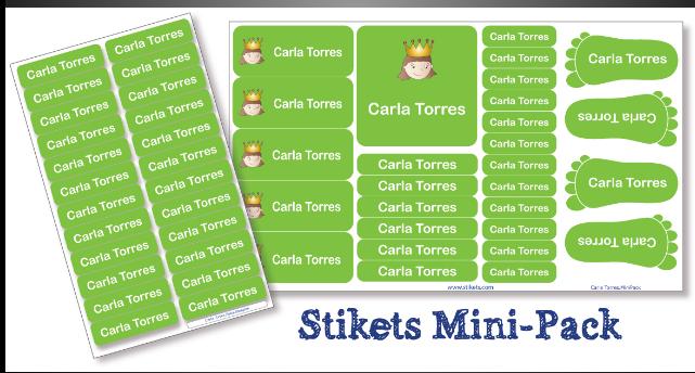 Antojo de Mamá: Sorteo Stickets, Para que tus cosas te encuentren