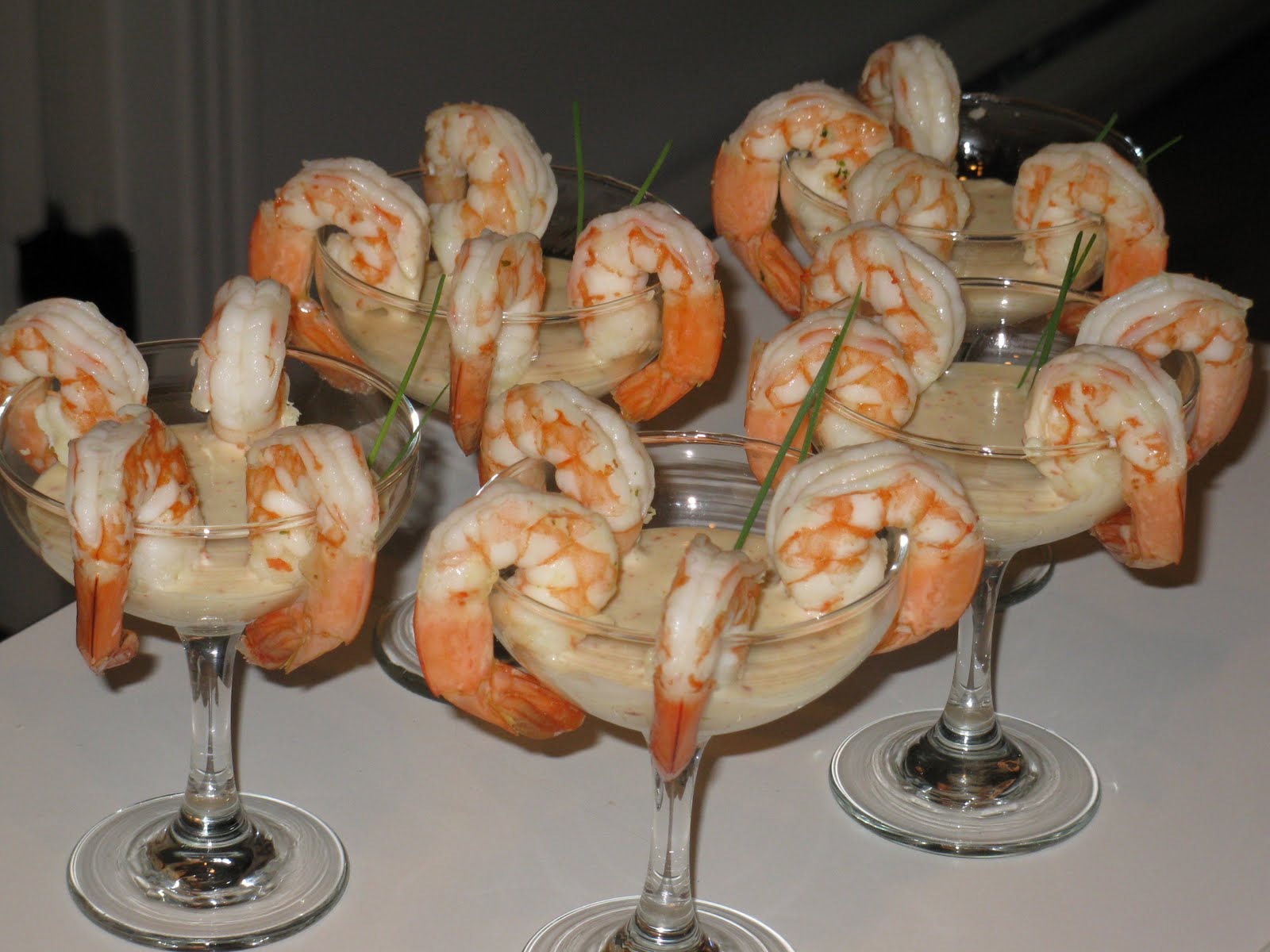 Ma cuisine...sans prétention: Cocktail de crevettes avec trempette lime ...