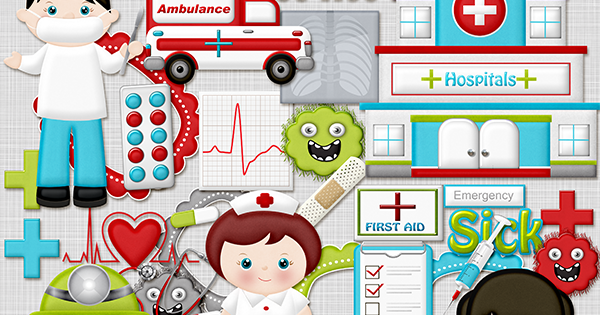 Free Digital Scrapbook Kits: Doctor - Doctor Digital Scrap kit
