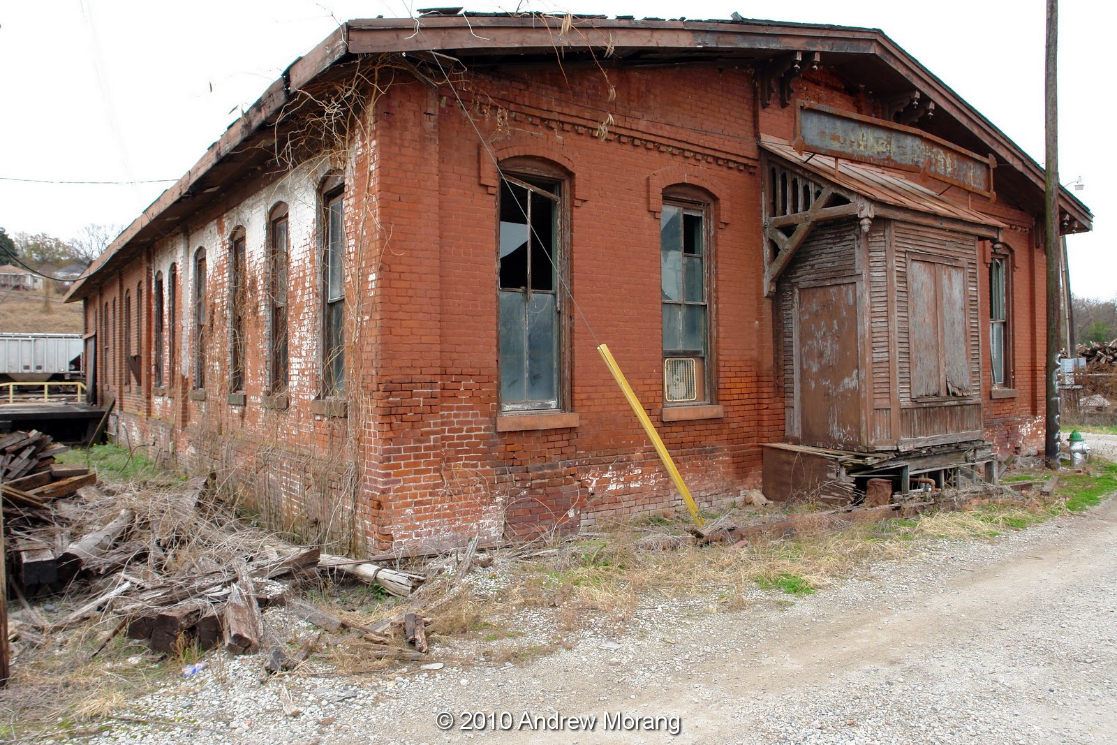 Urban Decay: Railroad Warehouse, Levee Street, Vicksburg, Mississippi