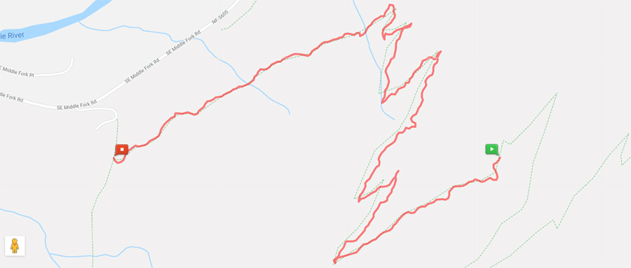 Hikes 2016 and beyond. . .: Mailbox: Exploratory hike