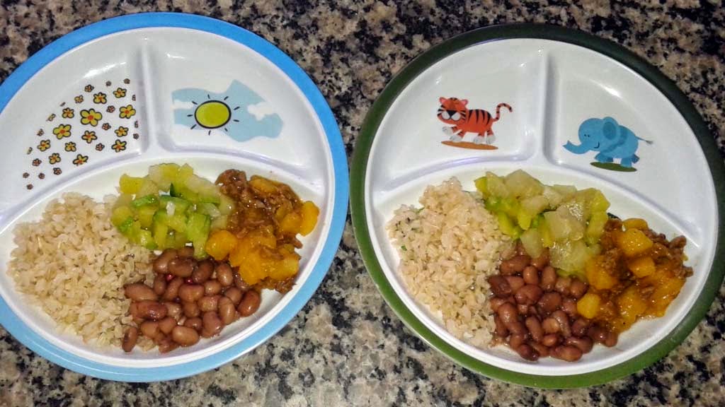 Meu pratinho do dia: Dia 51 - pratinhos coloridos