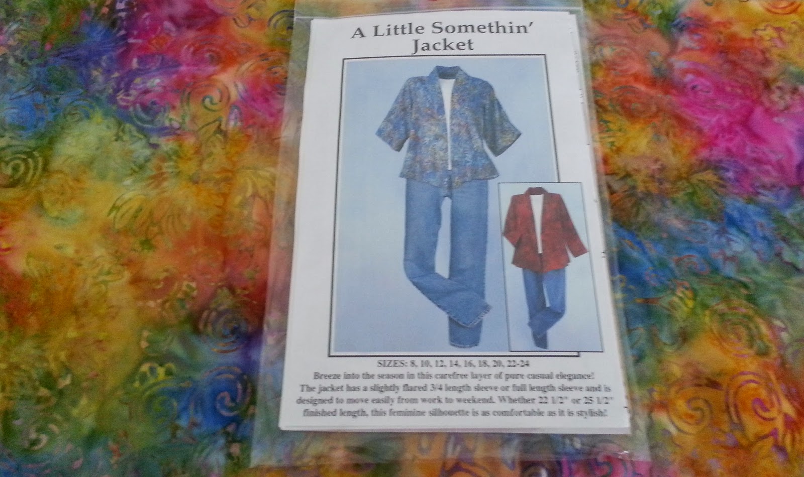 Sew EZ Quilting: A Little Somethin' Jacket
