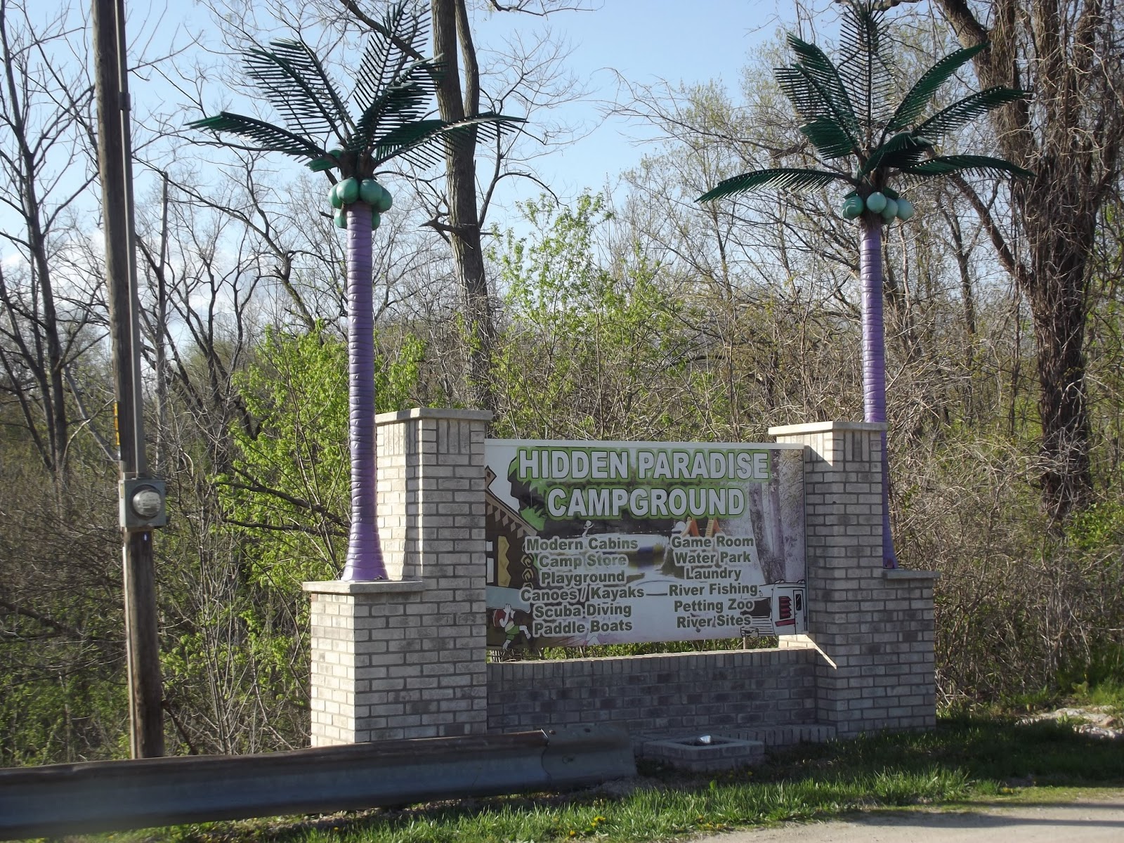 Keeping Track of the Jones': Indiana, St. Paul-Hidden Paradise Campground