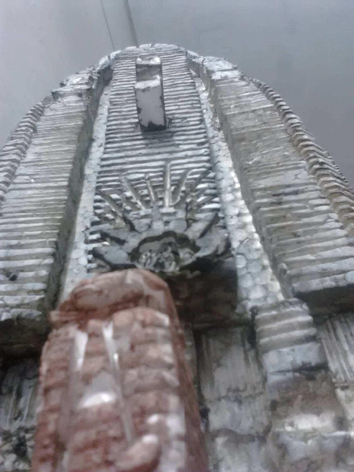 home made models: THERMOCOL SUN TEMPLE OF KONARK ODISHA INDIA