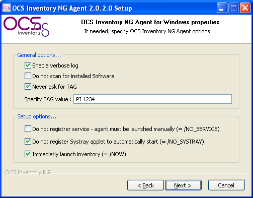 Blog do Déo: Instalando Agente OCS Manualmente (Windows e Linux)