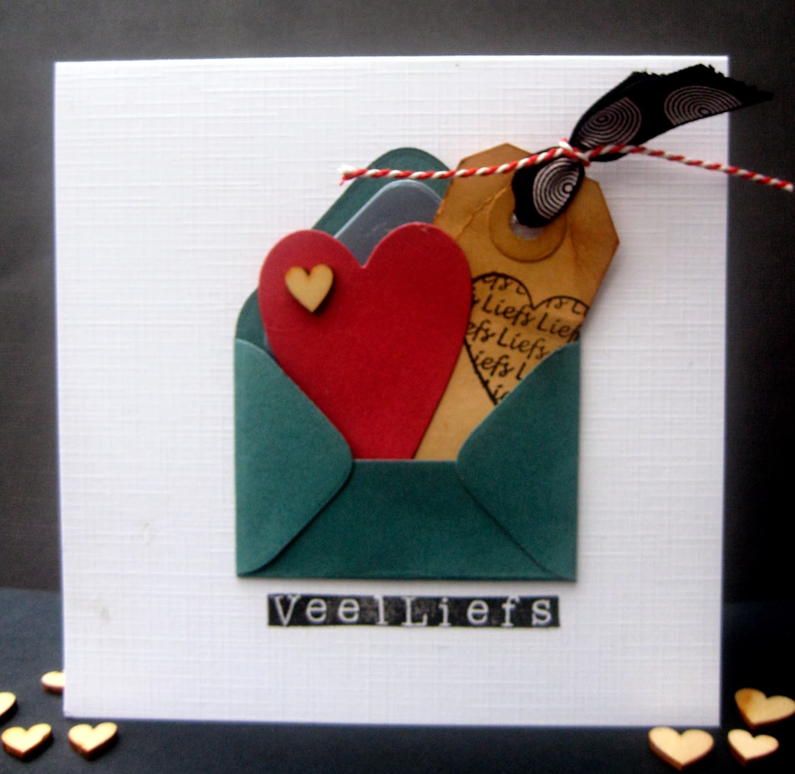 Crea-spul van Colien: Envelopjes vol liefde....