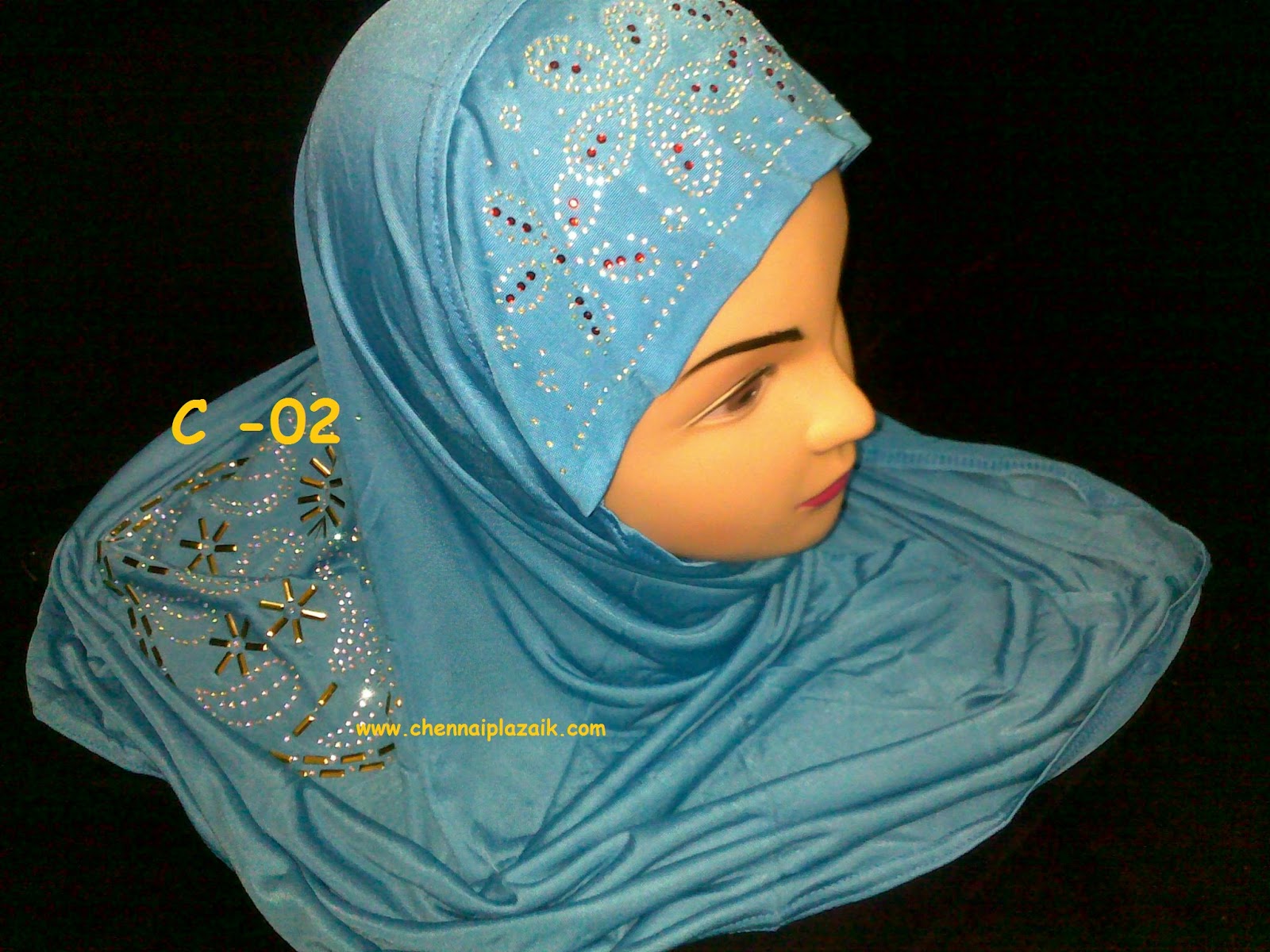 Stone Hijab with Design :: சமையல் அட்டகாசங்கள்