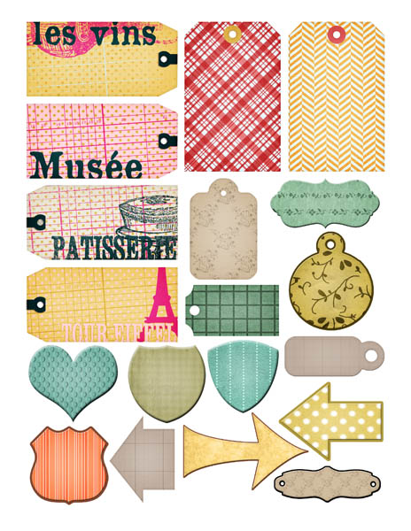 PaperTraders Art: June Freebie - tags