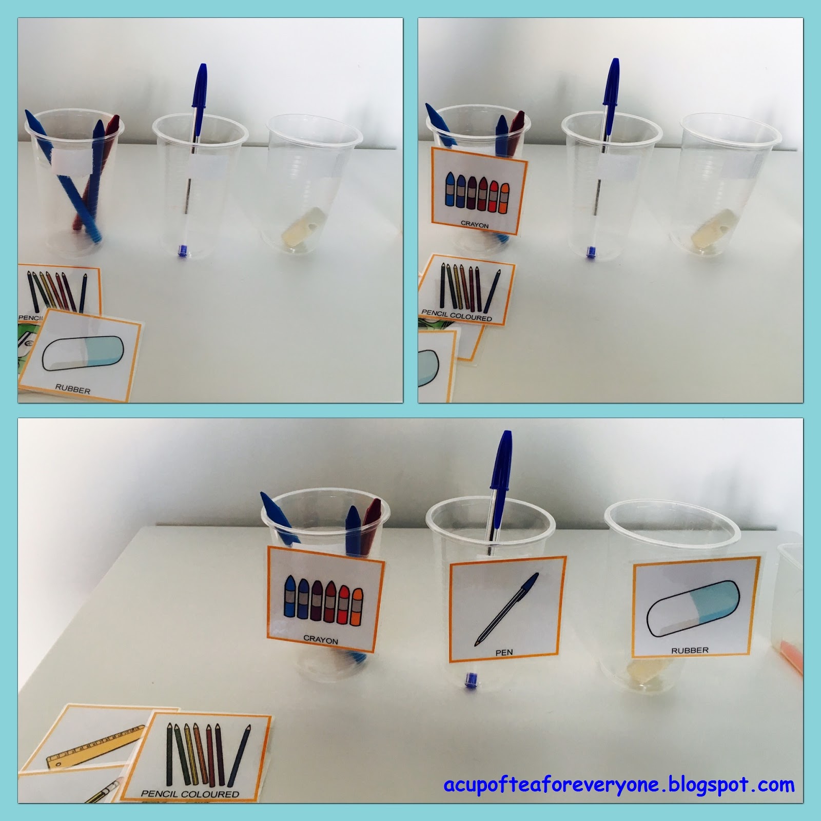 A cup of T.E.A. for everyone: Learning with real objects!