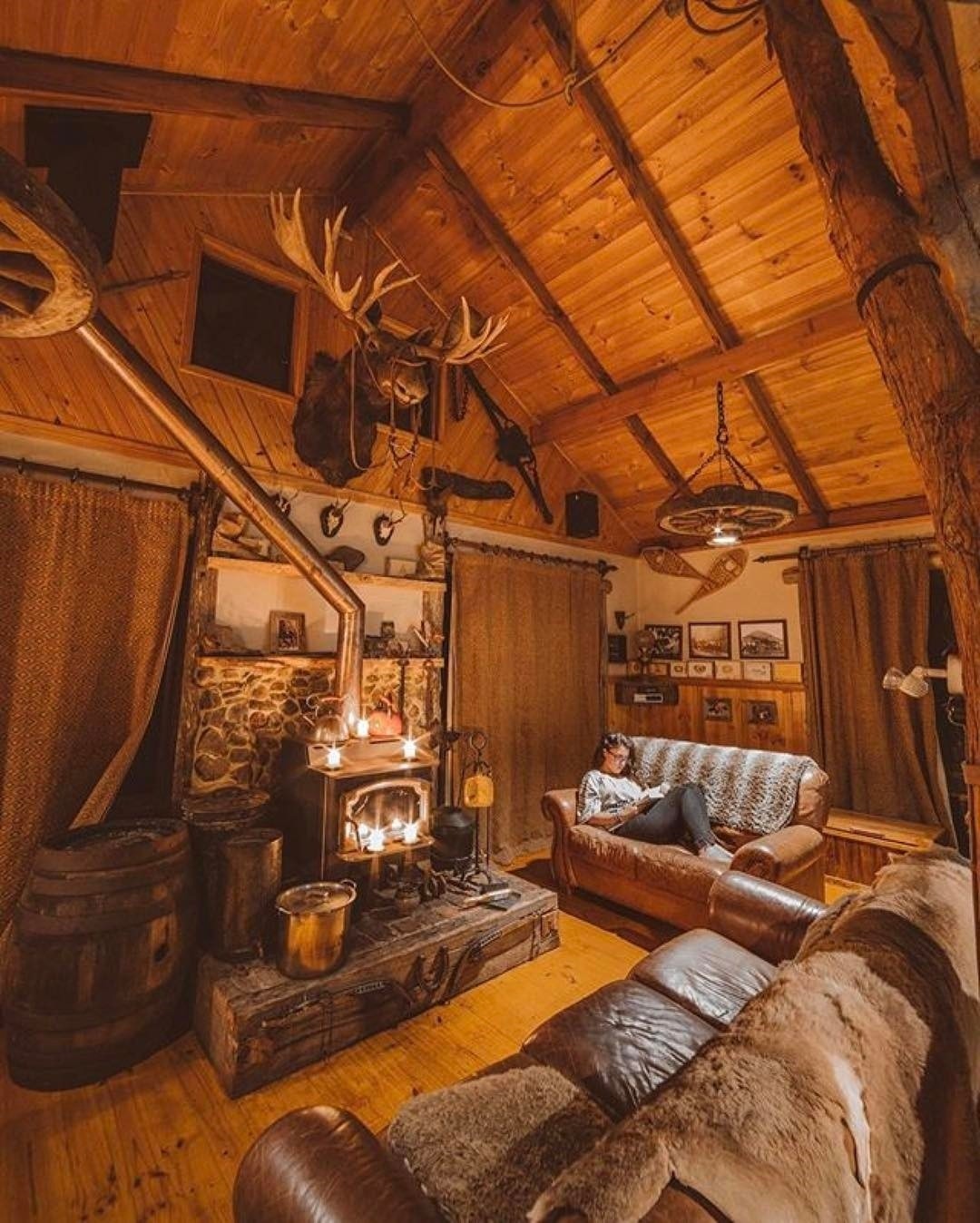Oh, by the way...: The Cozy Cabin...For Winter
