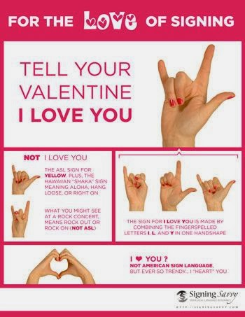 Xpressive Handz : Love and Other Valentine's Day Signs