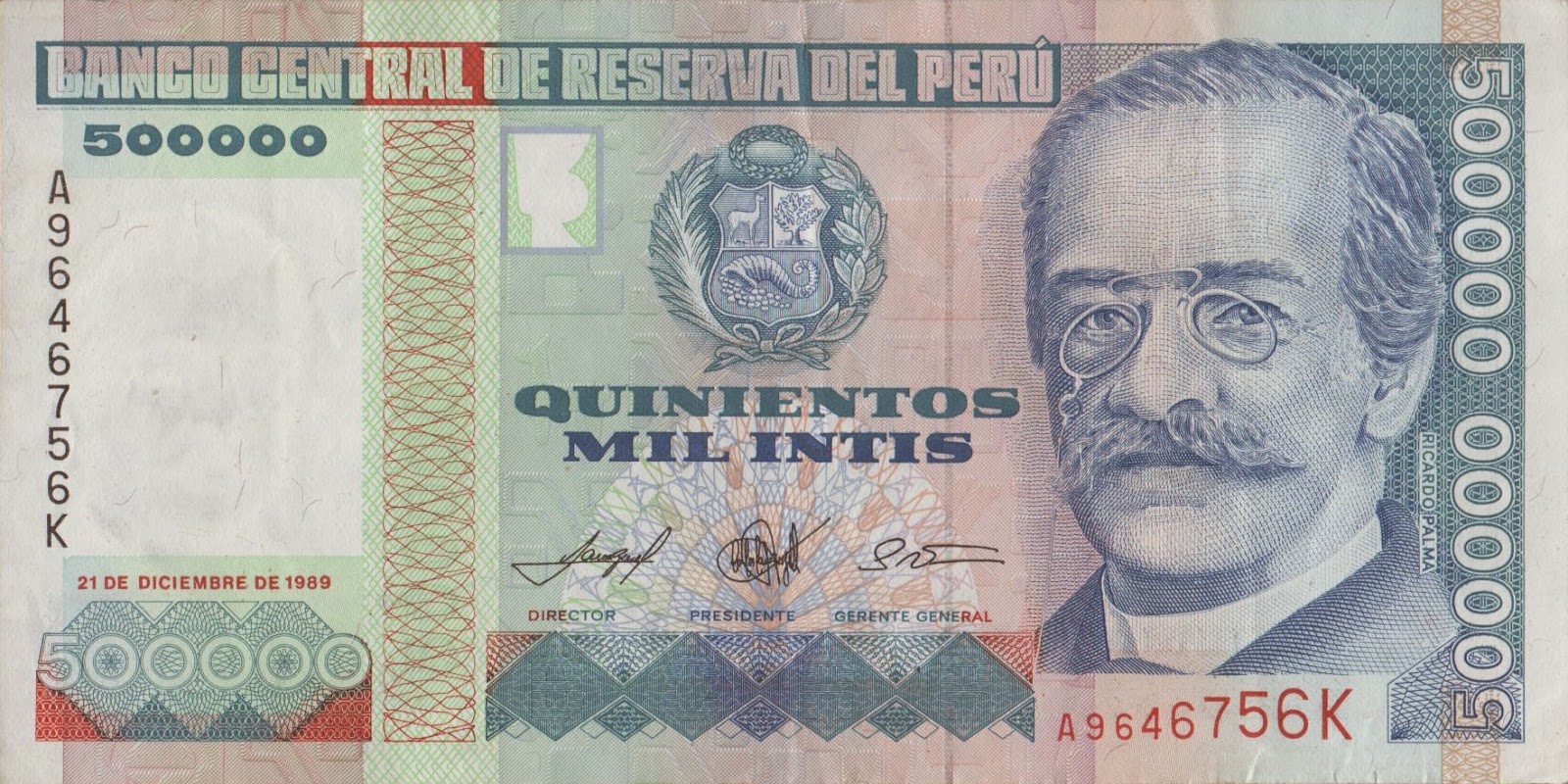 De lo social y mucho más: El Inti. Moneda nacional de Perú (1985-1991)