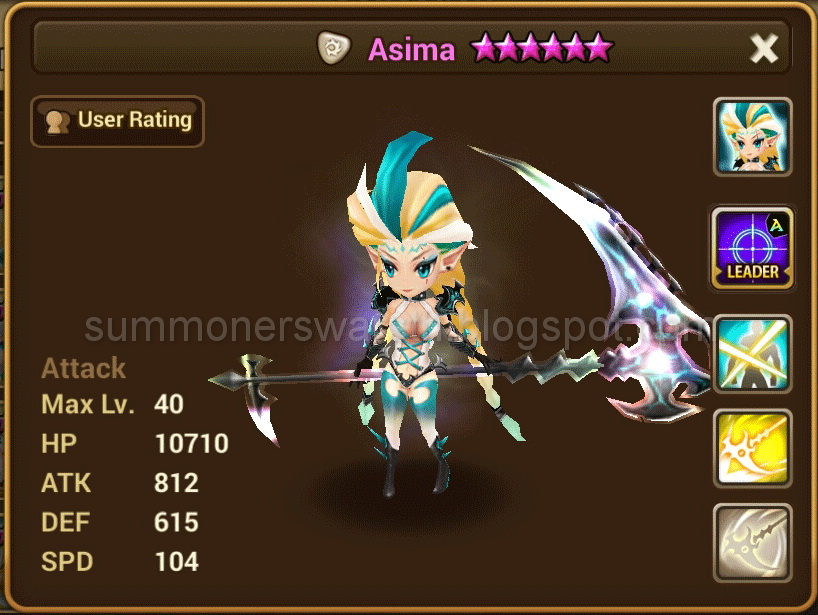 Hell Lady (Light) | Summoners War