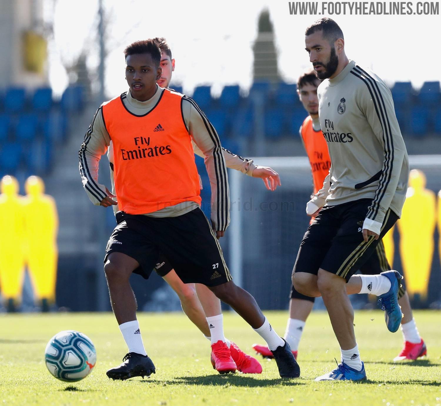 Real Madrid's Rodrygo Goes Trains In Blackout Nike Phantom GT Boots ...