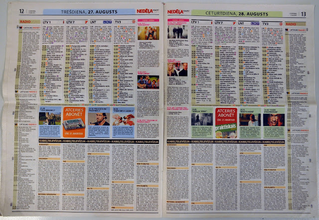 XPLORADIO: Łotwa - tygodniki telewizyjne