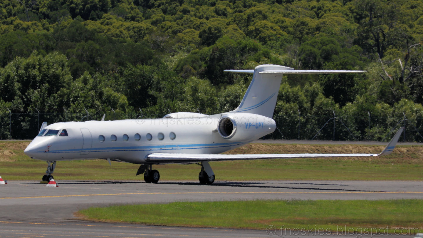 Far North Queensland Skies: Jet Aviation Gulfstream's VP-CPY and VP-CNP