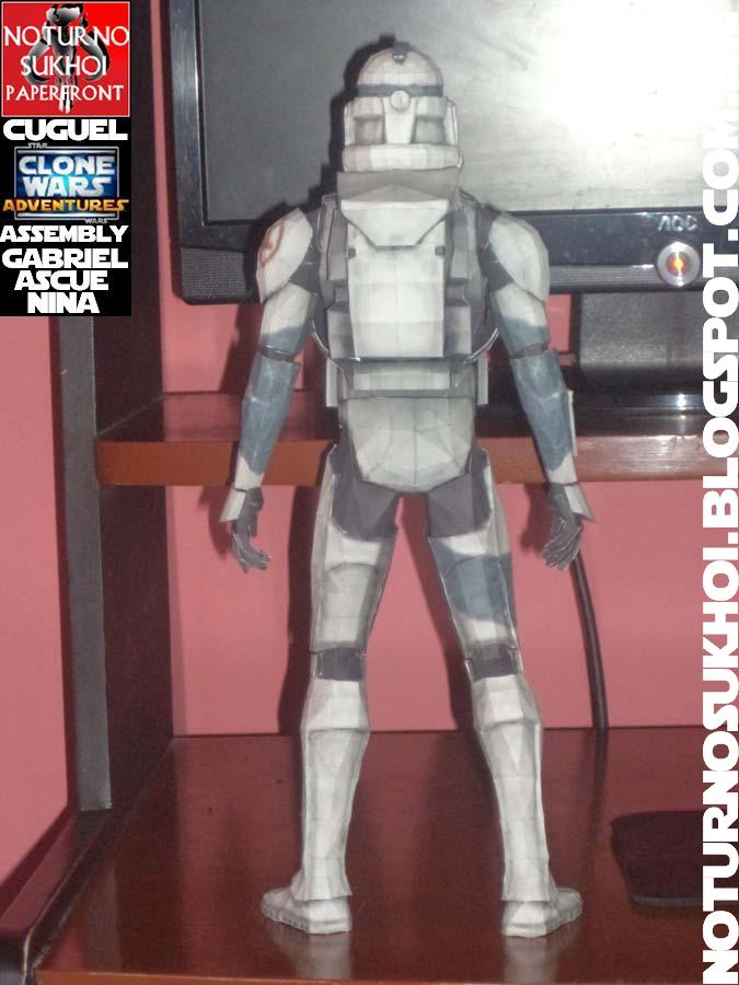 Noturno Sukhoi: Star Wars Clone Wars- Clones Kix-Sinker-Tup_Papercraft