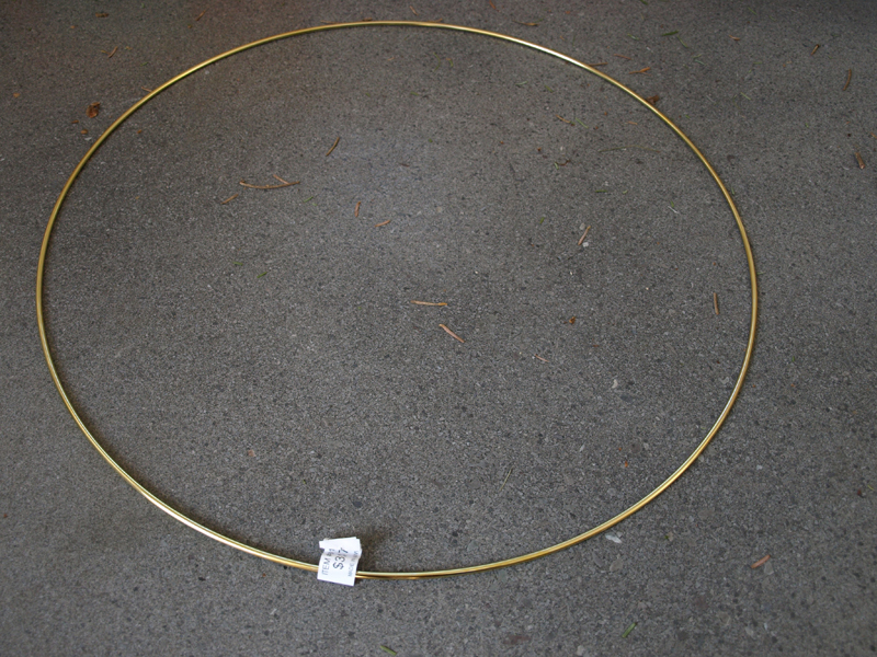 How to Make a Wreath from Garland (No Special Skills Required!) – Less ...