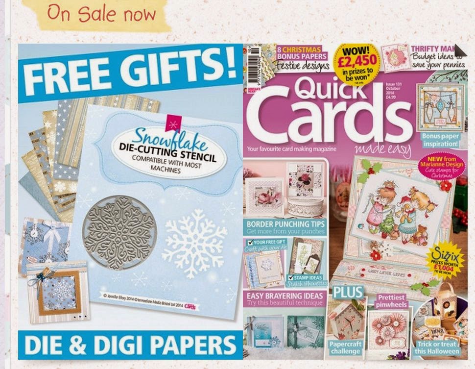Kym's Crafty Cards: Quick Cards Made Easy Magazine