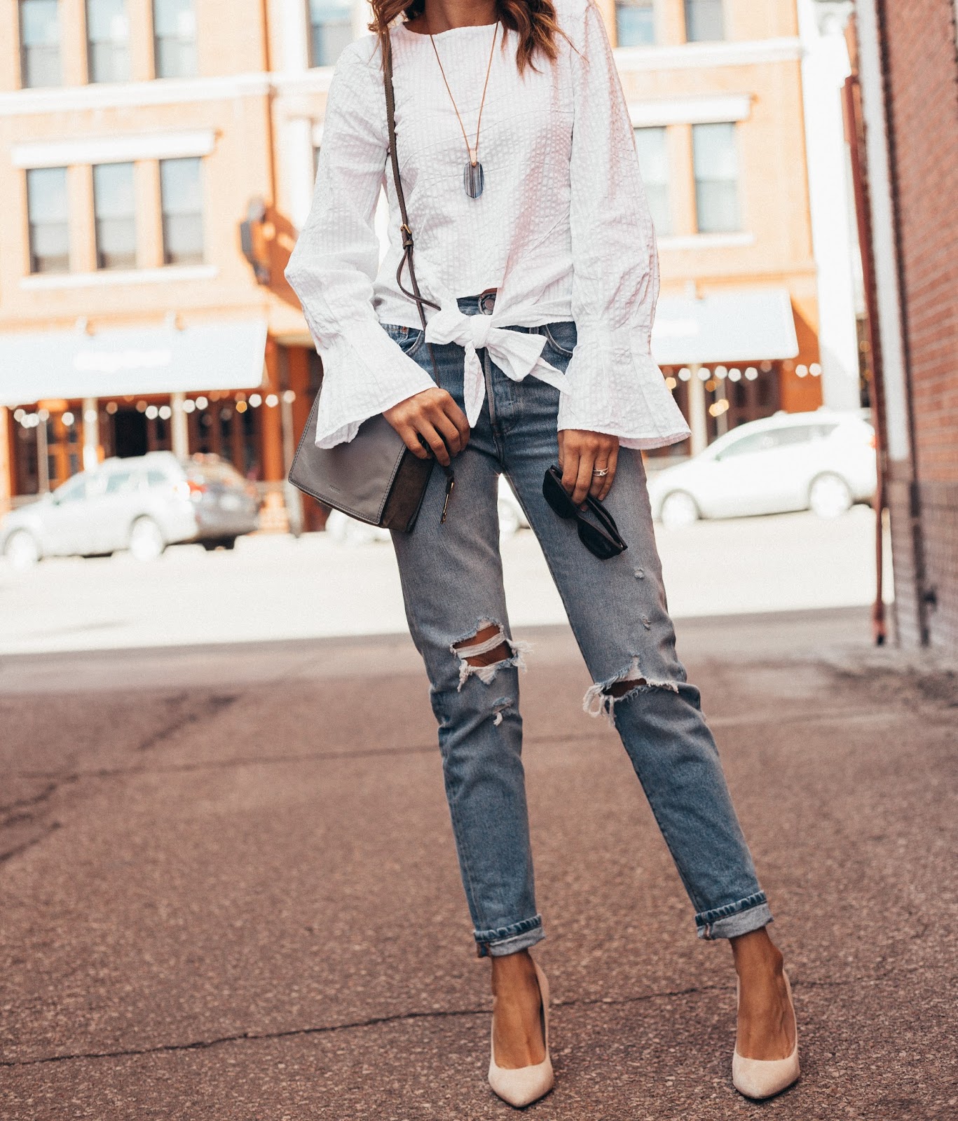 5 Cute White Tops For Spring - Leah Behr