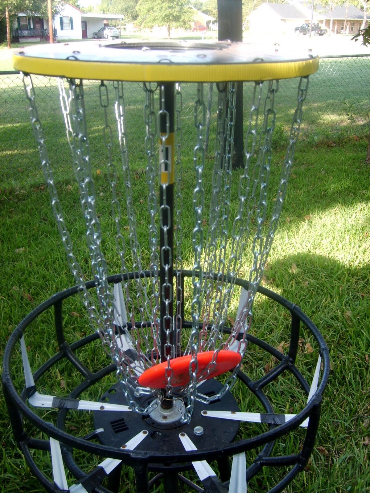 Prior: Hand Made Frisbee Golf from Junk