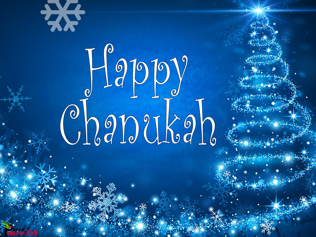 Wishes and Poetry: Happy Hanukah Image for Background and Quotes