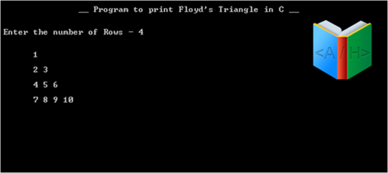 Assignment Hub Floyds Triangle In C