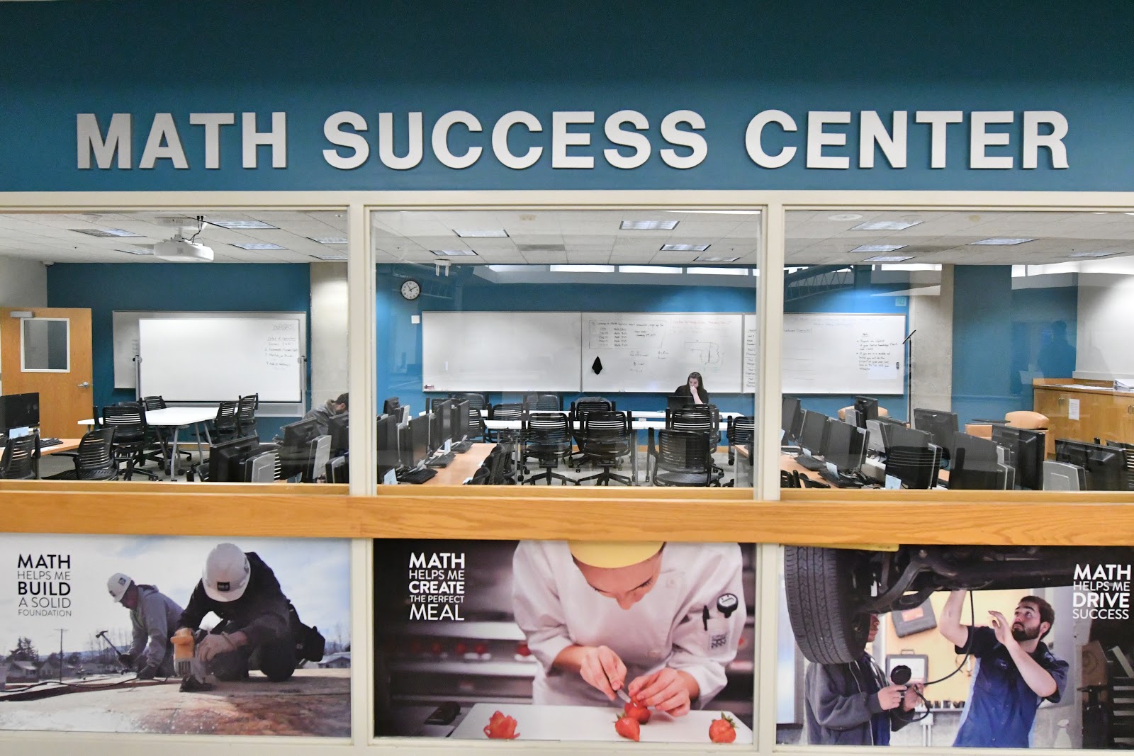 Math Success Center Helping Students Stay the Course