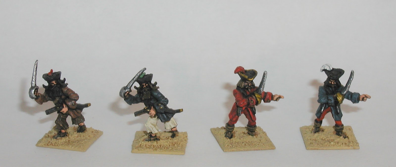 One of My Men Became Restless: 15mm Minifigs Pirates Part 1