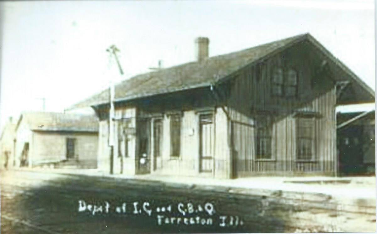 Towns and Nature: Forreston, IL: IC and CB&Q Depot