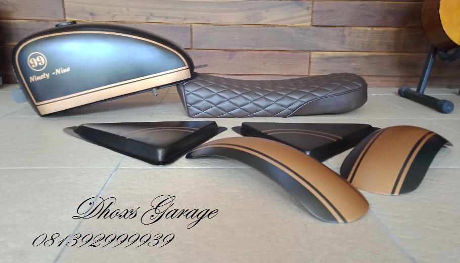 Tangki Knalpot Kustom: Tangki Japstyle Custom