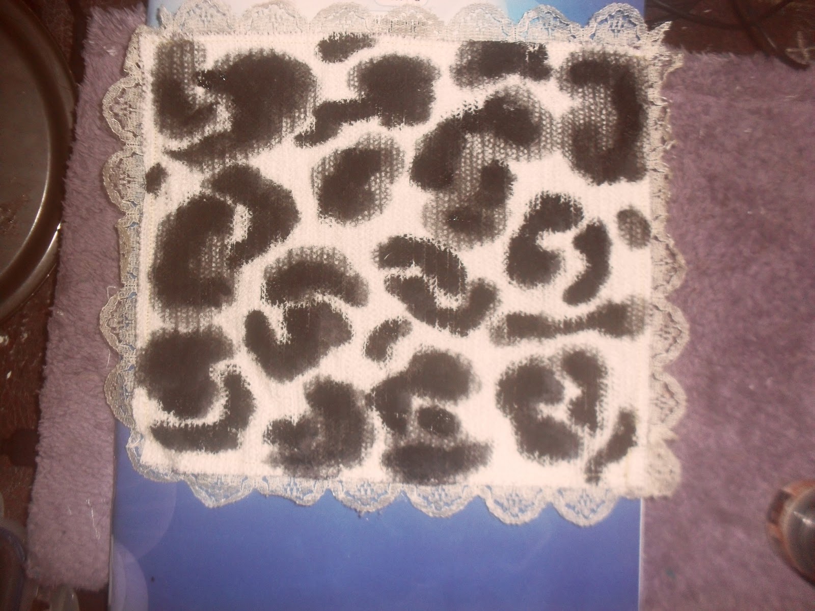 Blissmade: DIY Leopard Print Cloth!