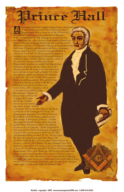 PRINCE HALL :'''NO LO SE!!!... ¿O SI?