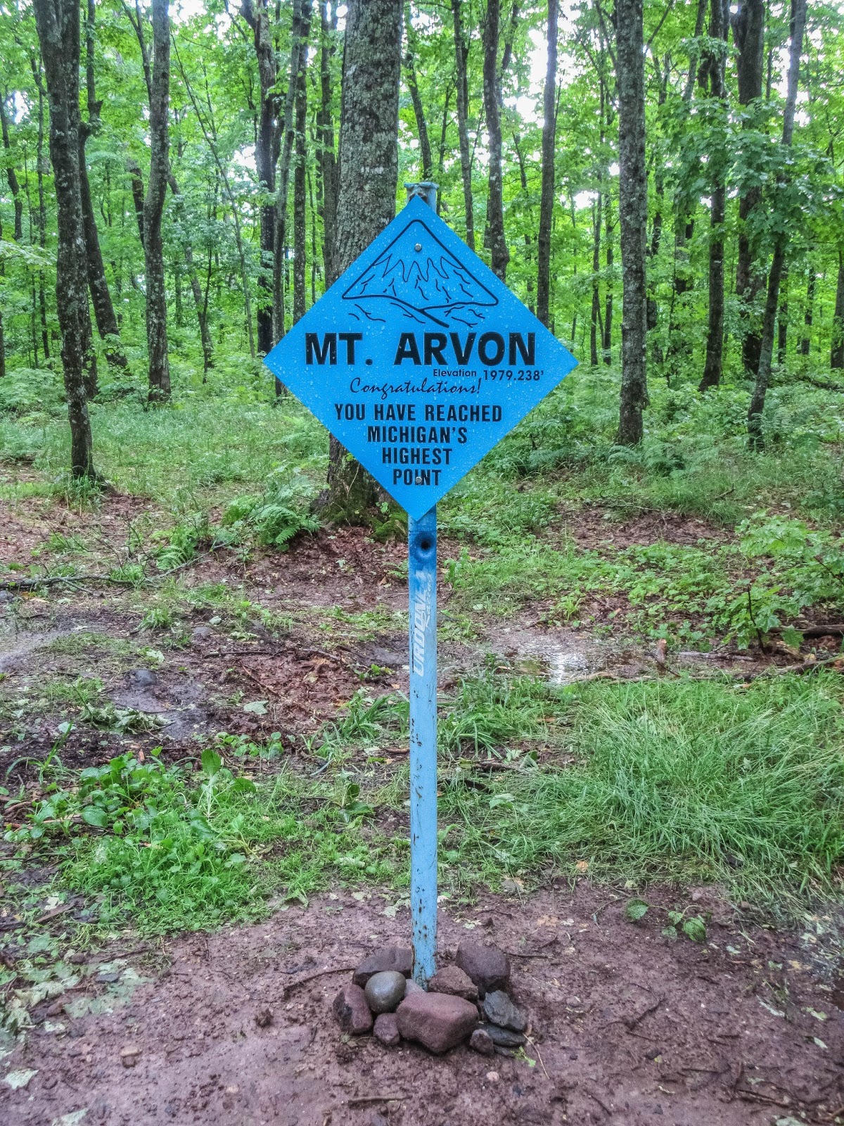 Cannundrums: Mt. Arvon - Michigan High Point