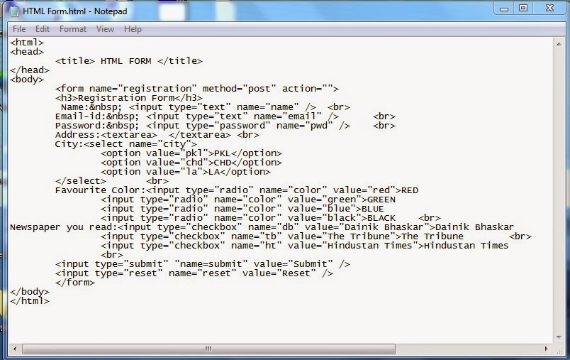 Php Programming For Beginners: Html Forms