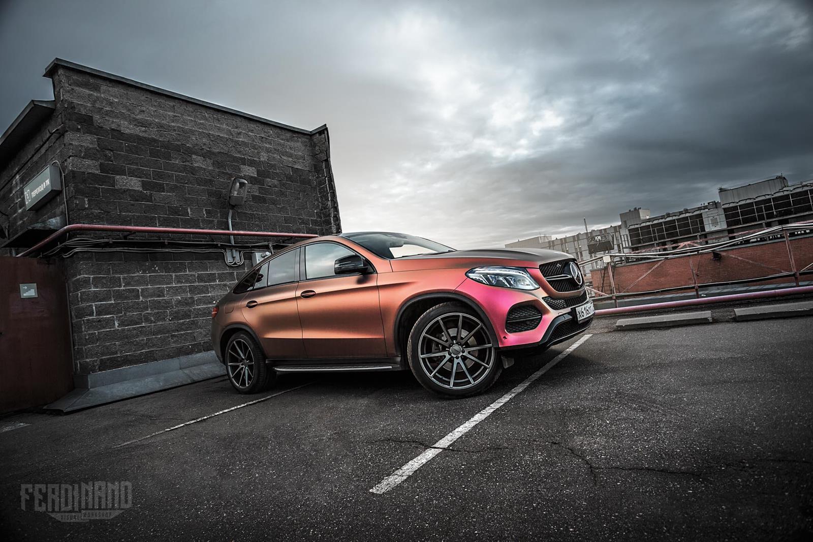 Mercedes-Benz W292 GLE Coupe VFS1 Vossen Wheels | BENZTUNING