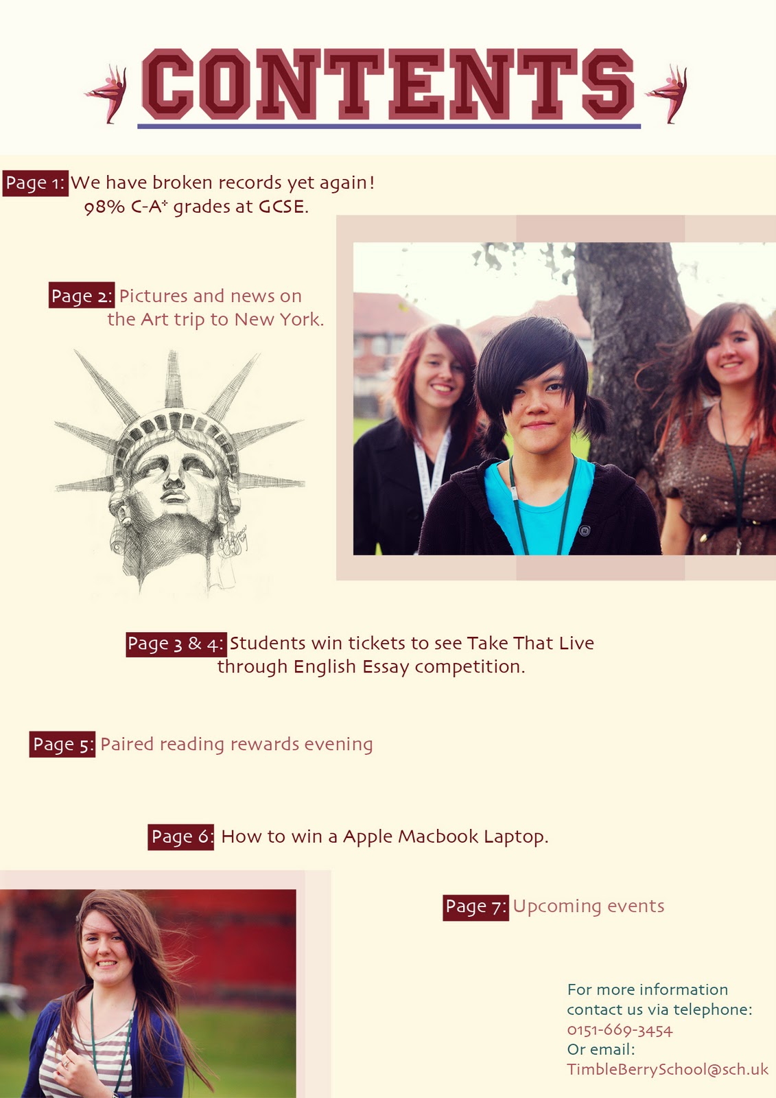 AS Media, Coursework.: School Magazine Prelim Task