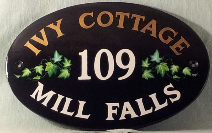 Hand Painted House Signs by Ceramic Art: Latest Hand Painted Ceramic ...