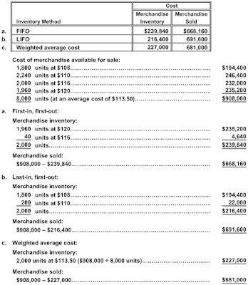 Accounting Questions and Answers: EX 7-13 Periodic inventory by three ...