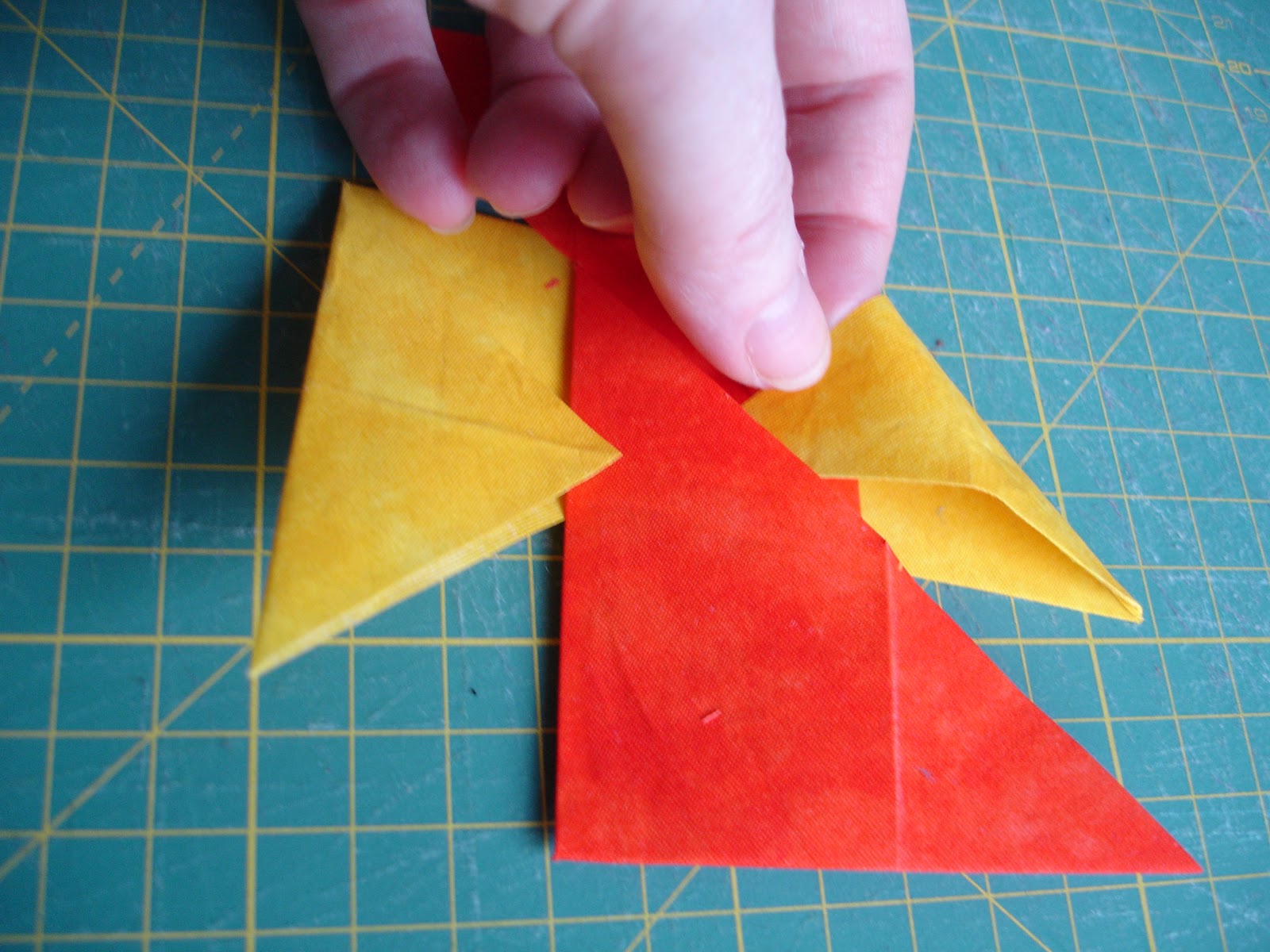 Canadian Abroad: Fabric Origami Stars
