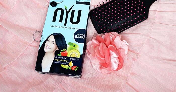 Xiao Vee: Indonesian Beauty Blogger: NYU Hair Color - Black Blue [review]