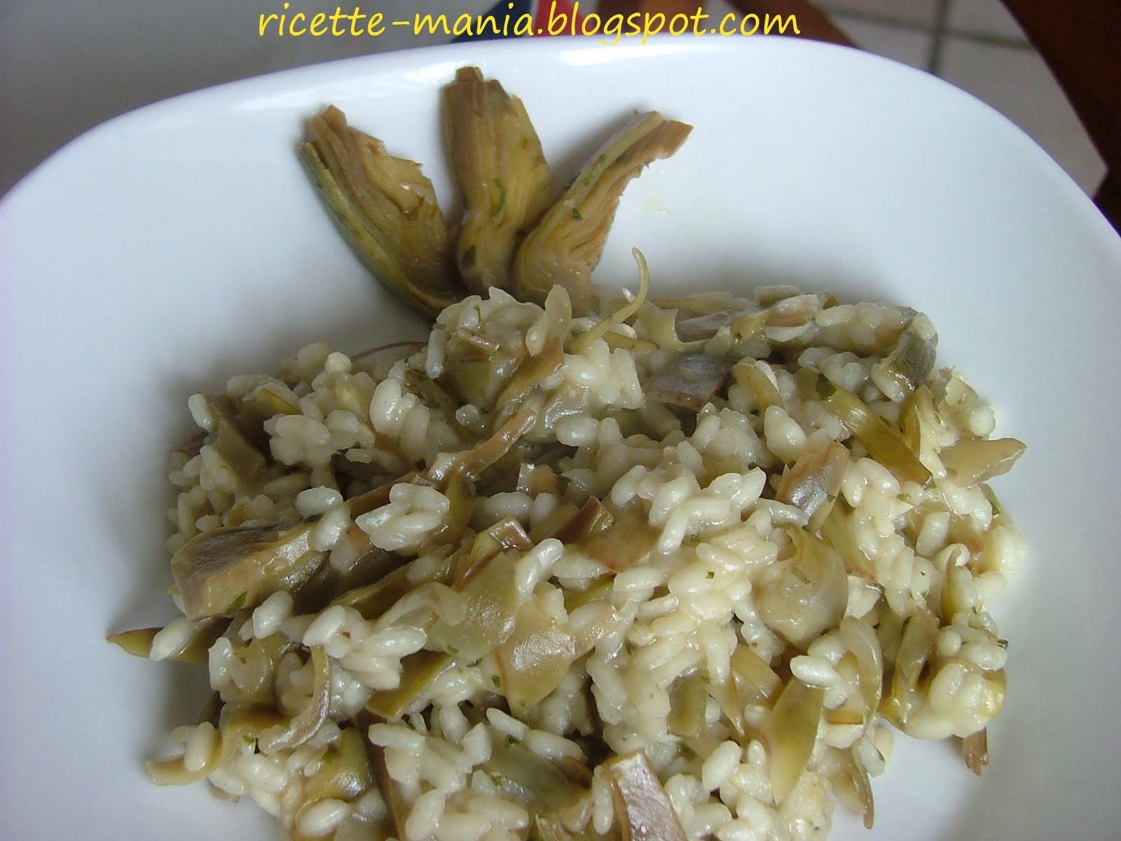 ITALY RECIPES: ARTICHOKE RISOTTO