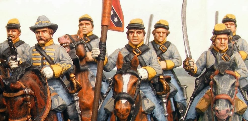 Benno's Figures Forum • ACW Confederate cavalry from Perry