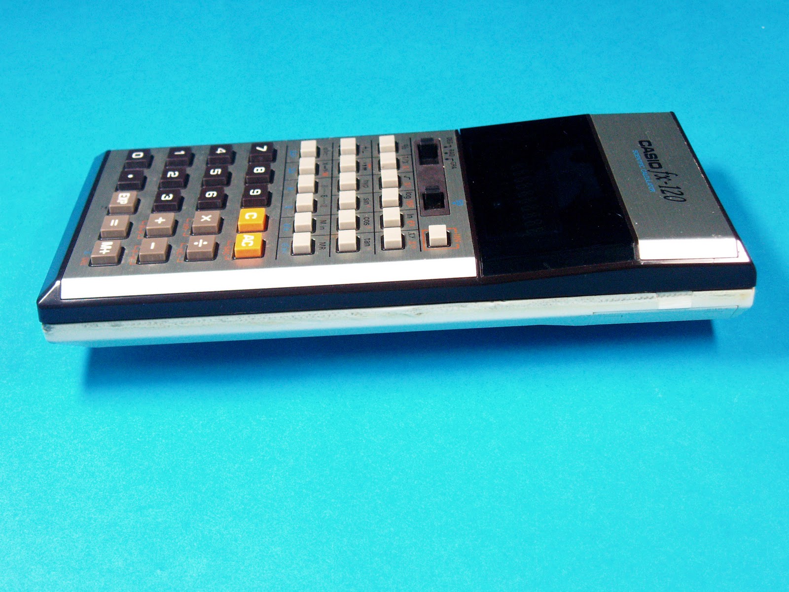 Vintage Calculator Museum: Vintage Casio fx-120 10 Digit Scientific ...