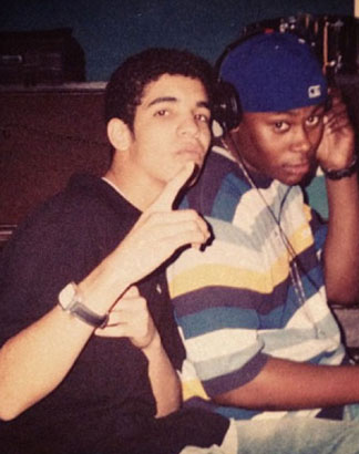 Mááry: Drake Partilha foto de infância com o pai no Twitter