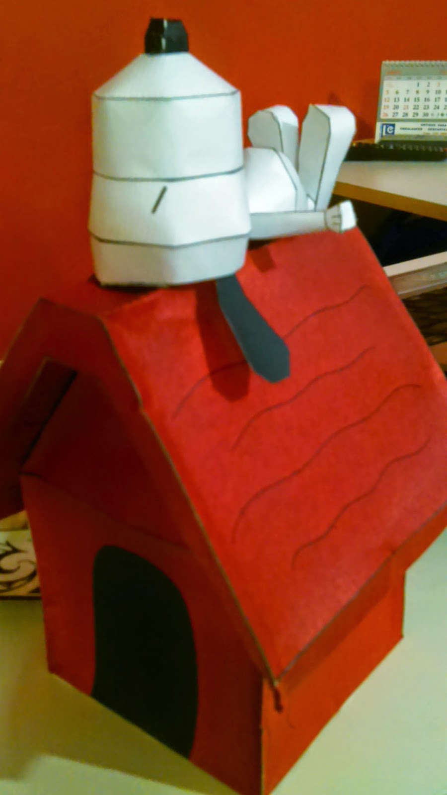 Meu Mundo de Papel - Modelos Papercraft: Snoopy Papercraft