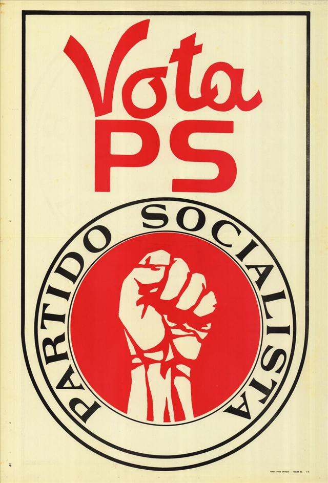 A Arte da Guerra: Cartazes: PS - Partido Socialista (1975)